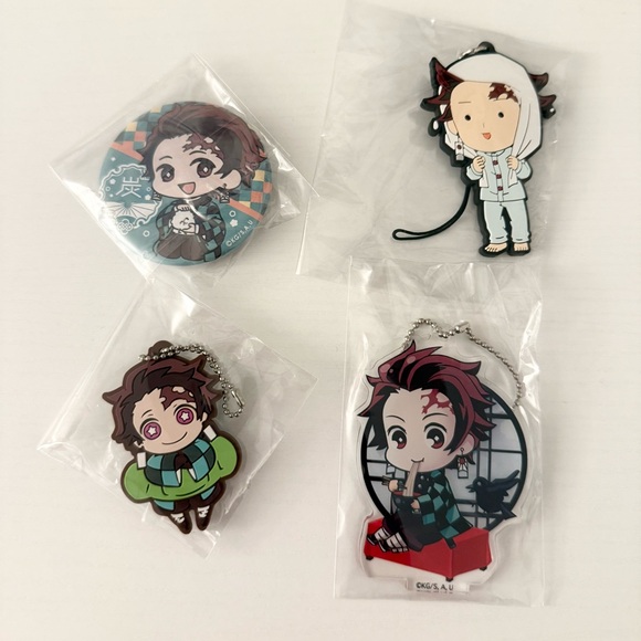 Accents | Tanjiro Demon Slayer Official Collectible Keychains And Can ...